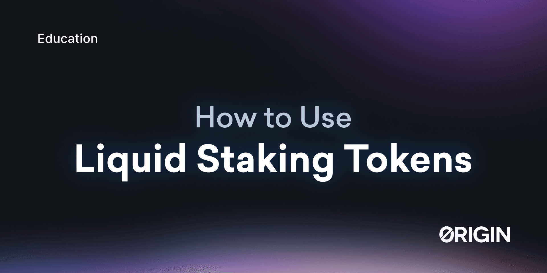 Guide to Using Liquid Staking Tokens on Ethereum Guide to Using Liquid Staking Tokens on Ethereum