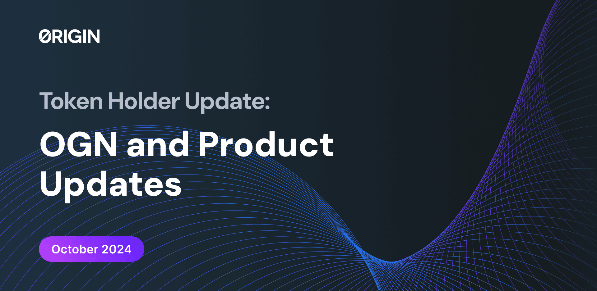 October 2024 Token Holder Update