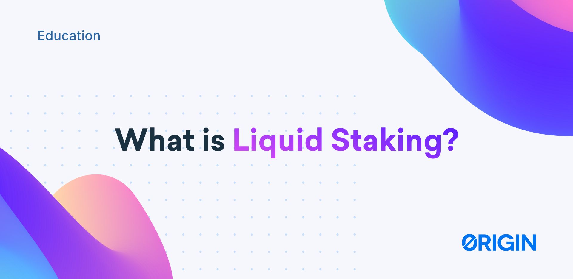 What is Liquid Staking on Ethereum?