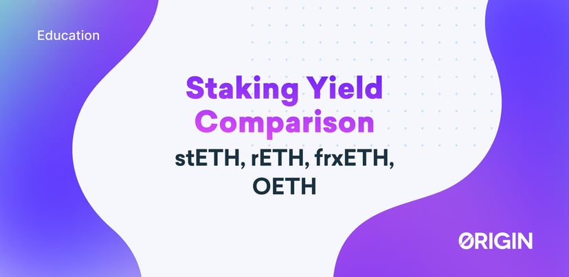 ETH Staking Yield Comparison: stETH, rETH, and frxETH